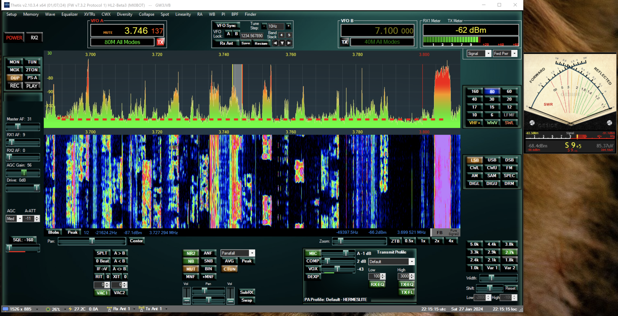 A Guide to Hermes Lite 2 + Mac + Parallels + THETIS – GW3JVB